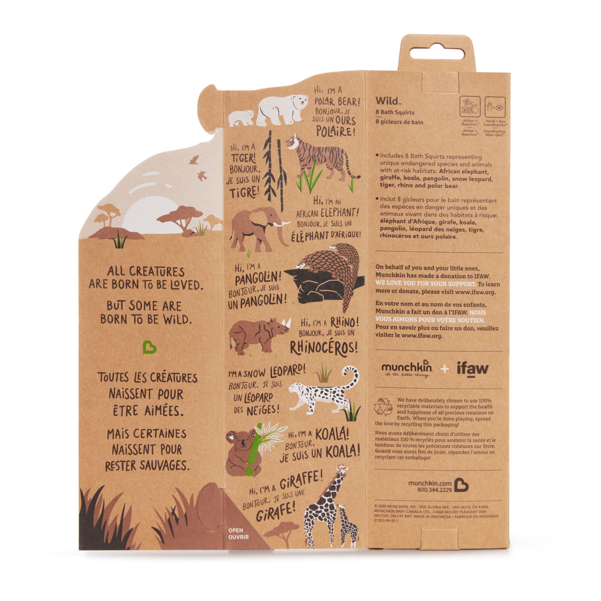 iF Design - Munchkin WildLove Bath Squirts