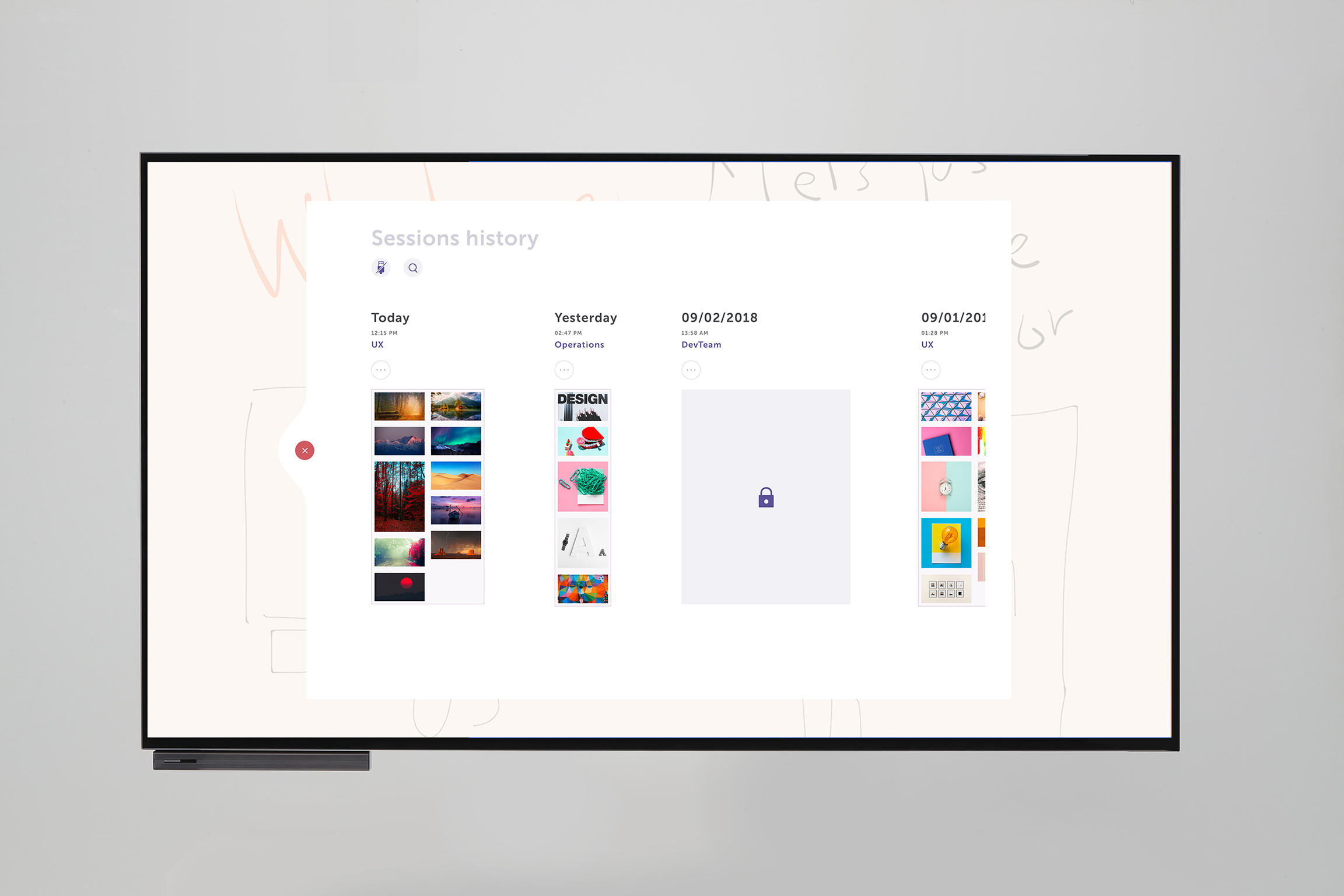 iF Design - LG Interactive Digital Board UX