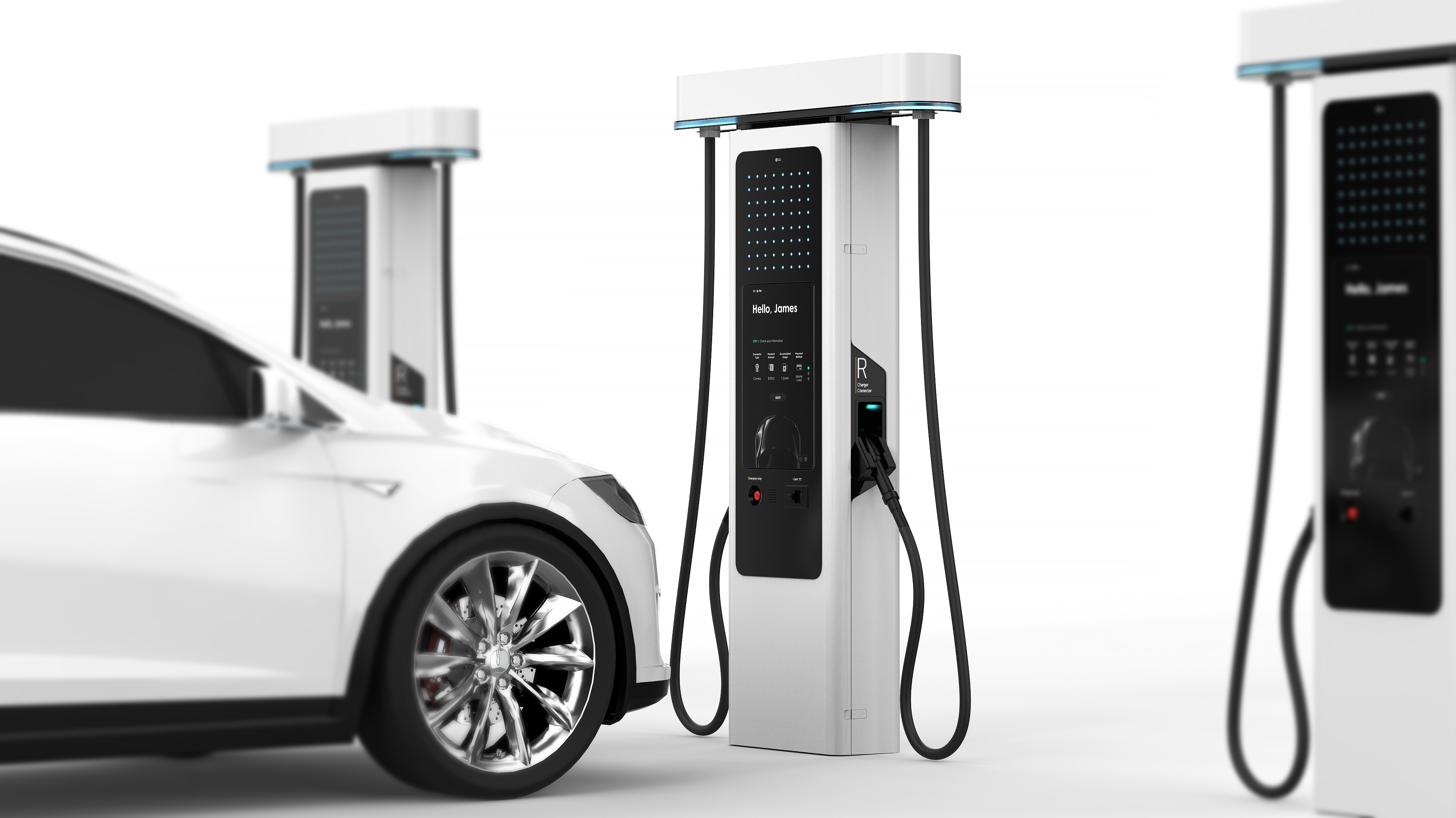 iF Design - LG EV Charger(EV100J-DEB/DBB)