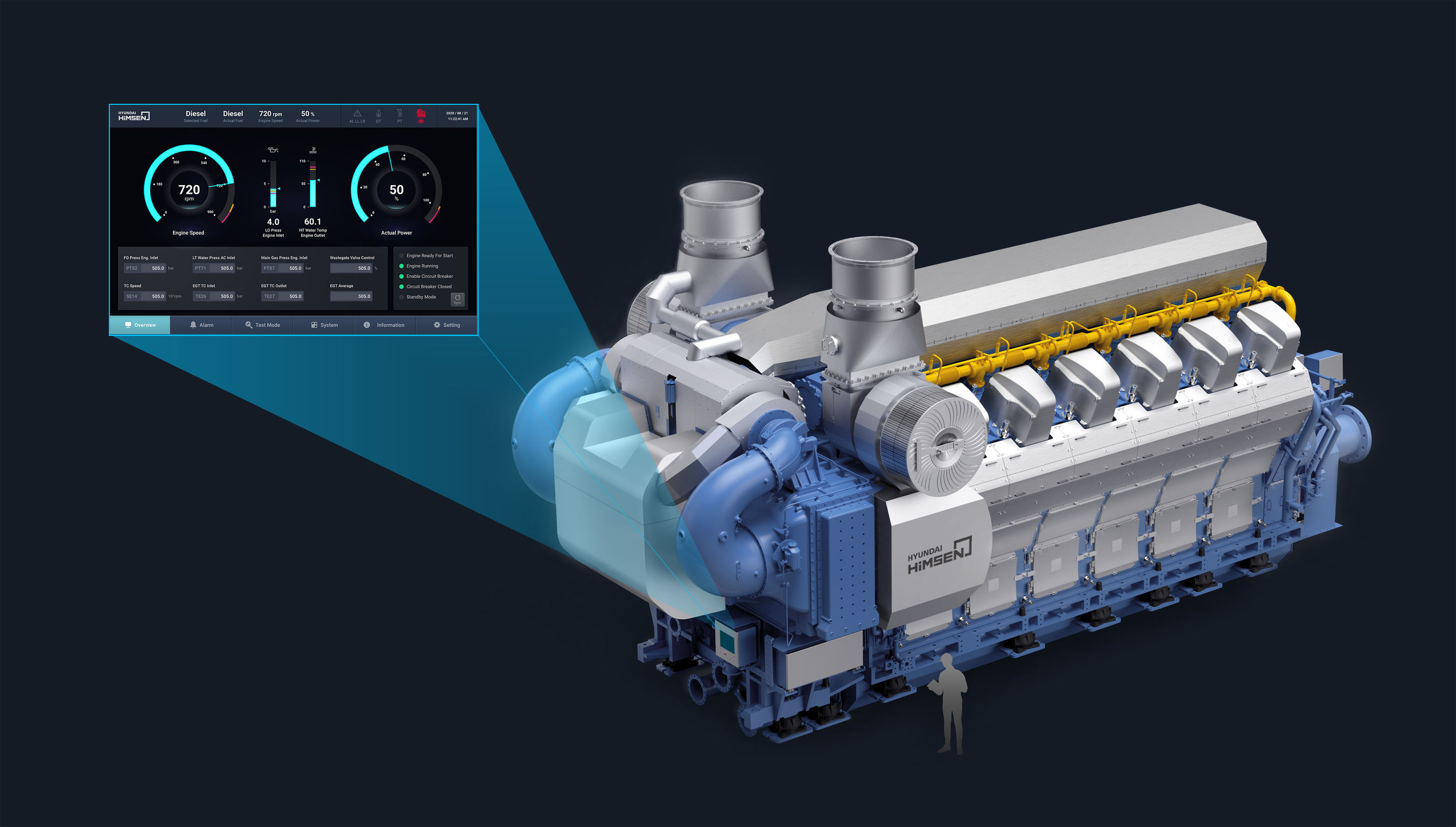 iF Design - HiMSEN Engine H54DF