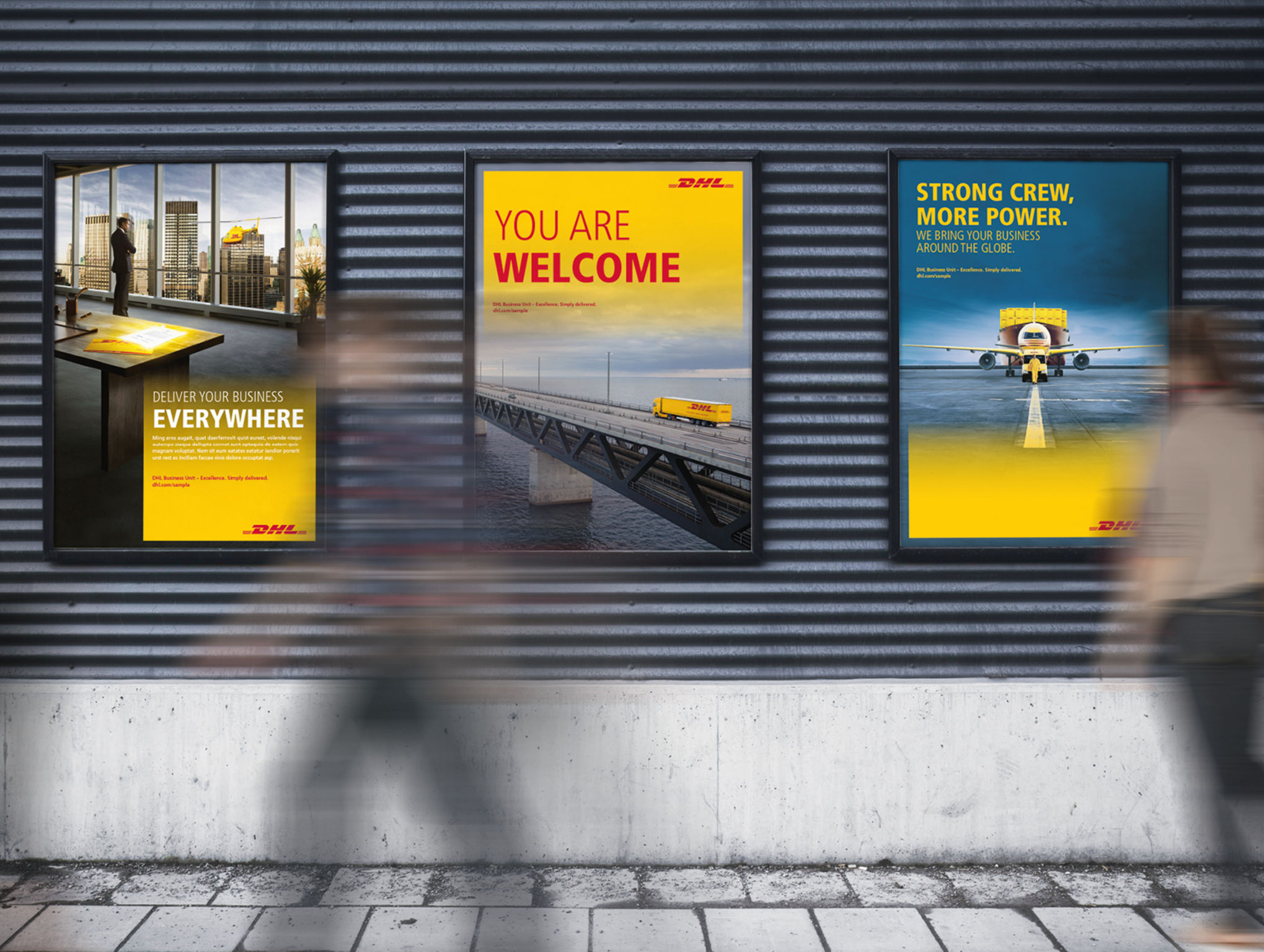iF Design - DHL - New brand identity