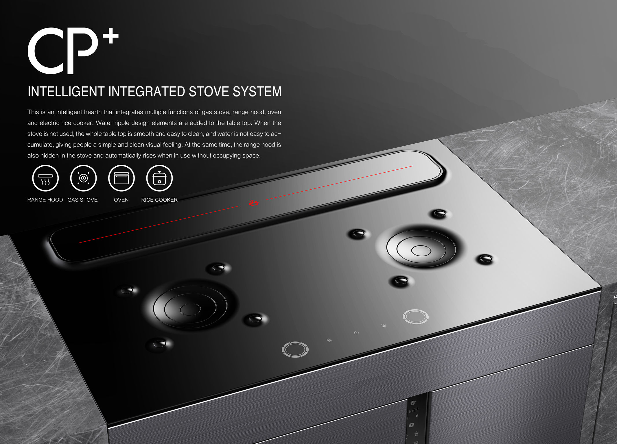 iF Design - CP + intelligent integrated stove system