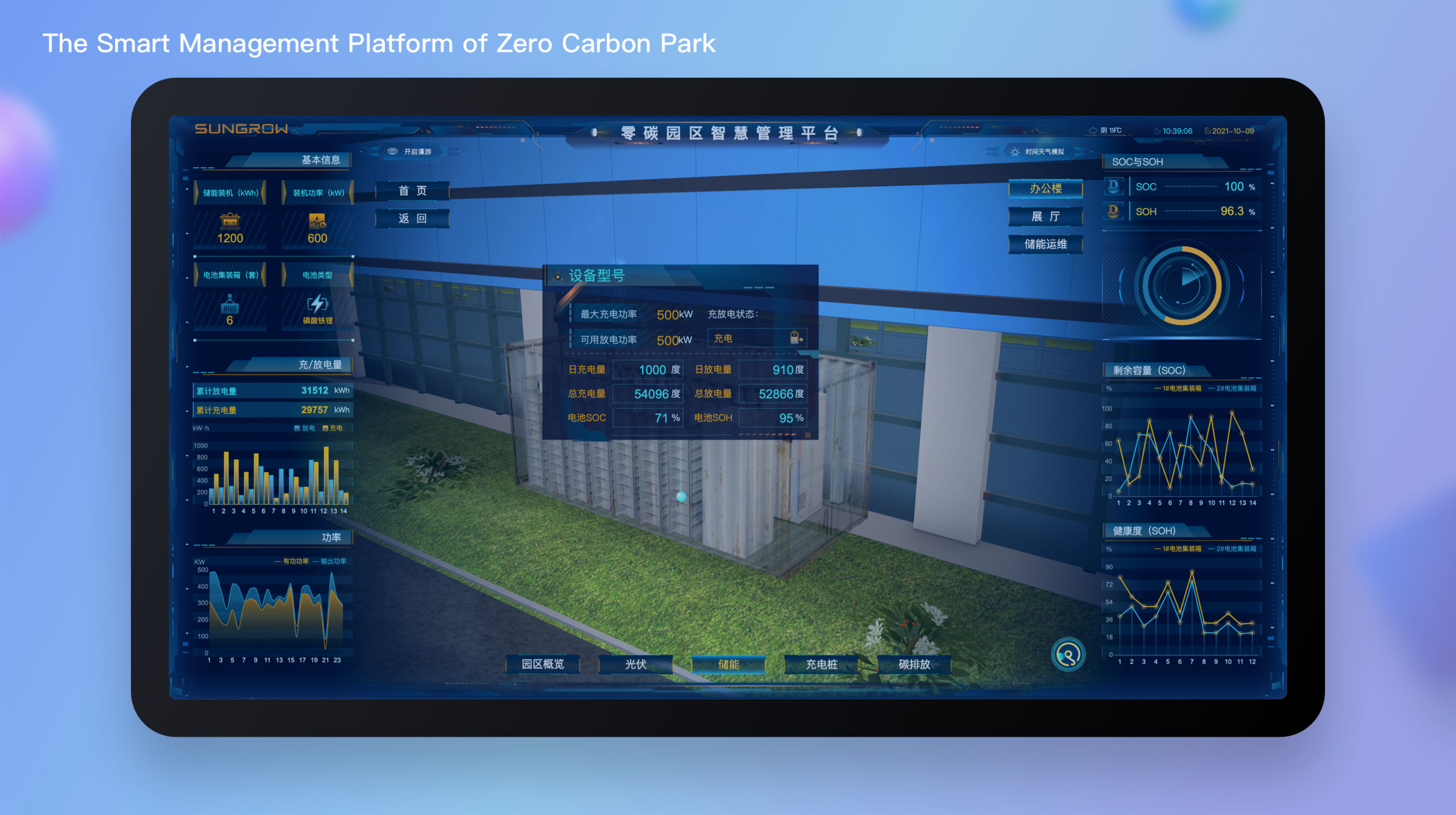 iF Design - The Smart Management Platform of Zero Carbon Park