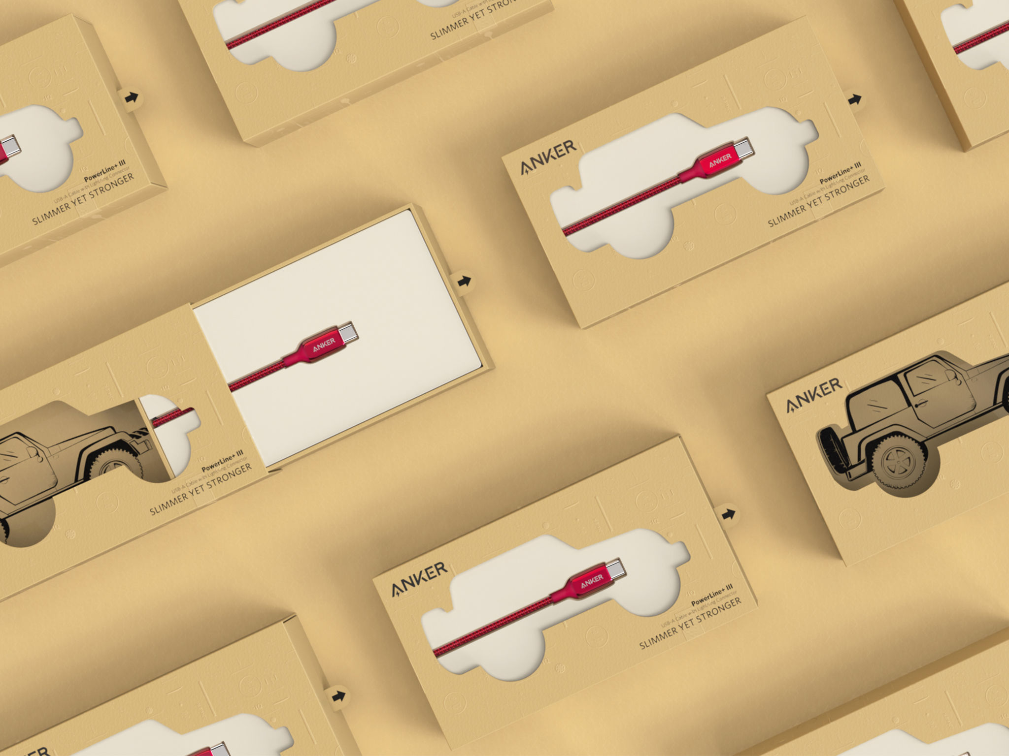 iF Design - Packaging for Anker PowerLine+ III