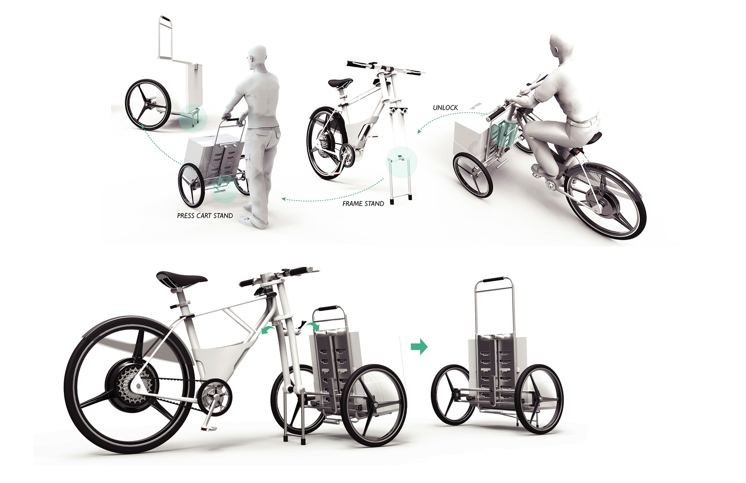 iF Design - Cargob Urban Eco-Bicycle