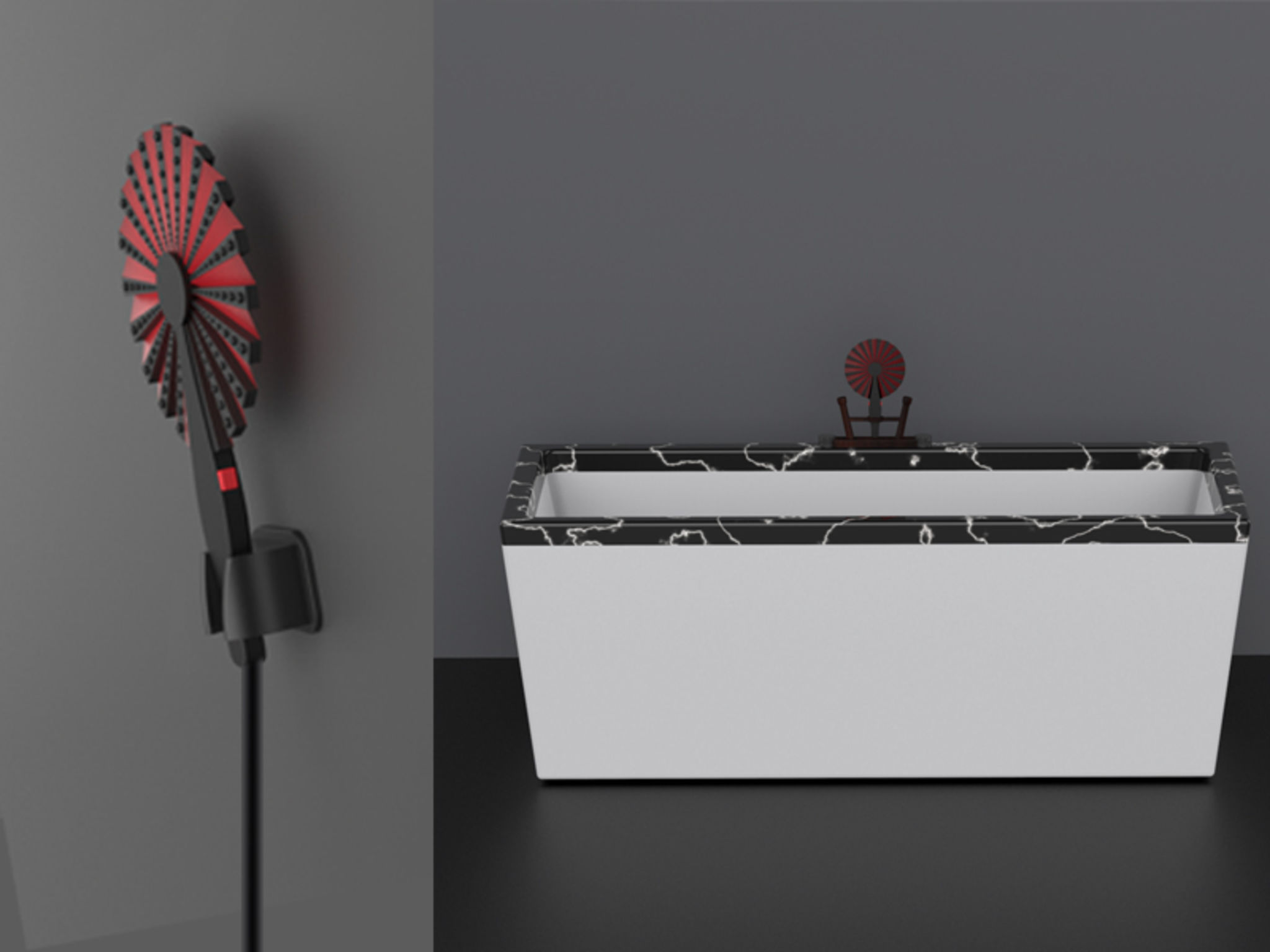 iF Design - Folding-fan Shower