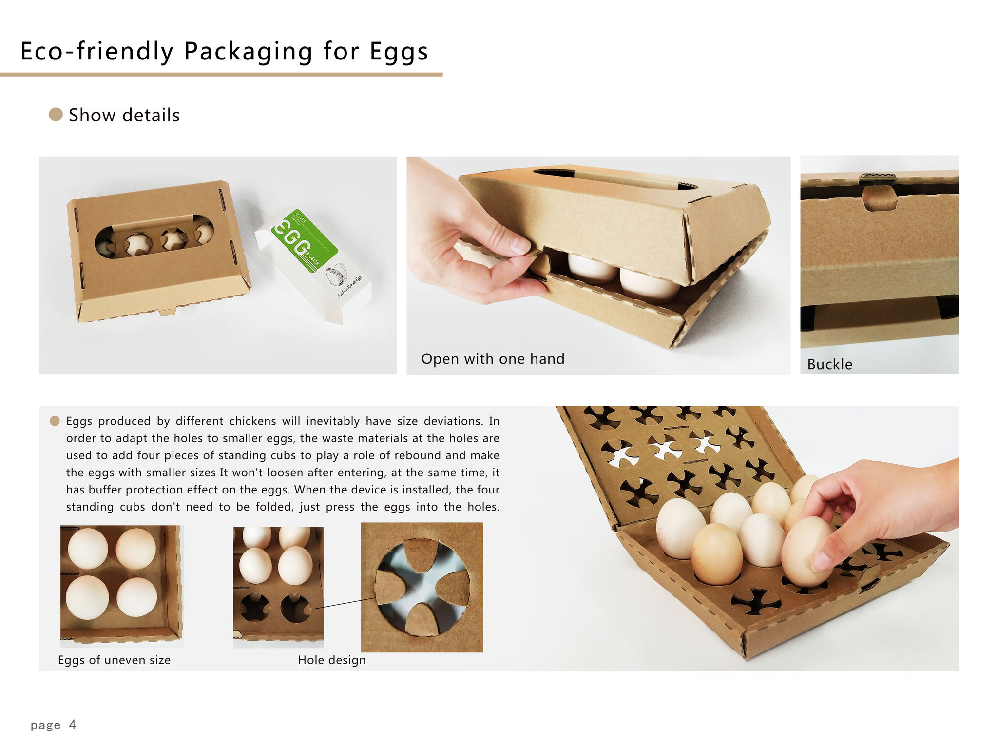 iF Design - Eco-friendly Packaging for Eggs