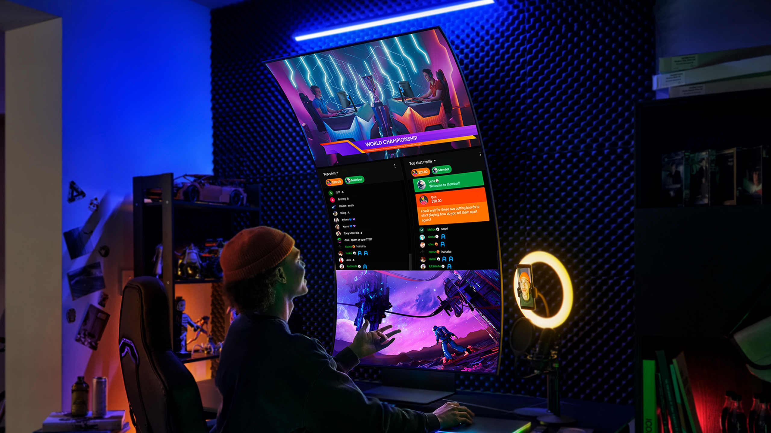 iF Design - Gaming Screen UX : Odyssey Ark